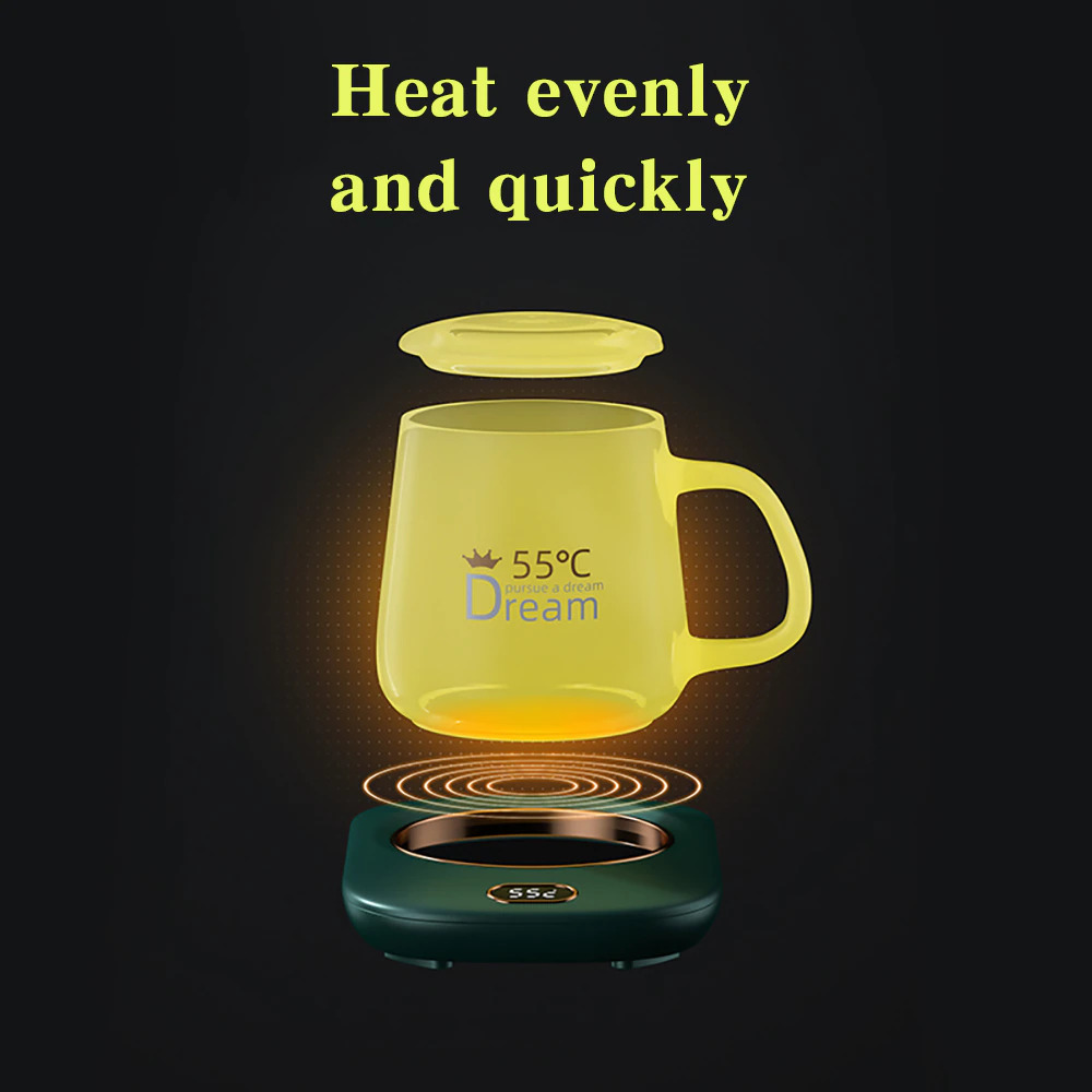 KODO Pemanas Gelas Kopi Coaster Coffee Cup Warmer Heating Pad - DGS-A1 ...